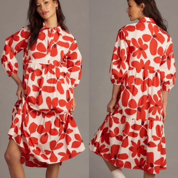 Maeve | Dresses | Maeve Bettina Shirt Dress Anthropologie | Poshmark